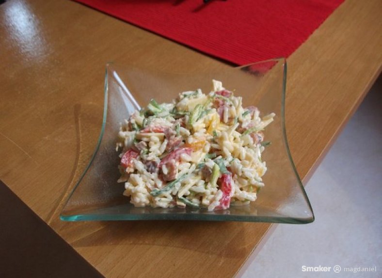 Salatka z ryzem