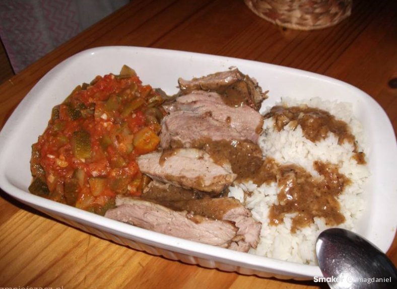 Pieczona baranina