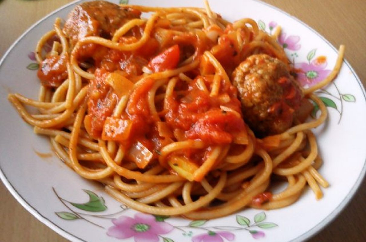 Spaghetti z klopsikami - po amerykańsku
