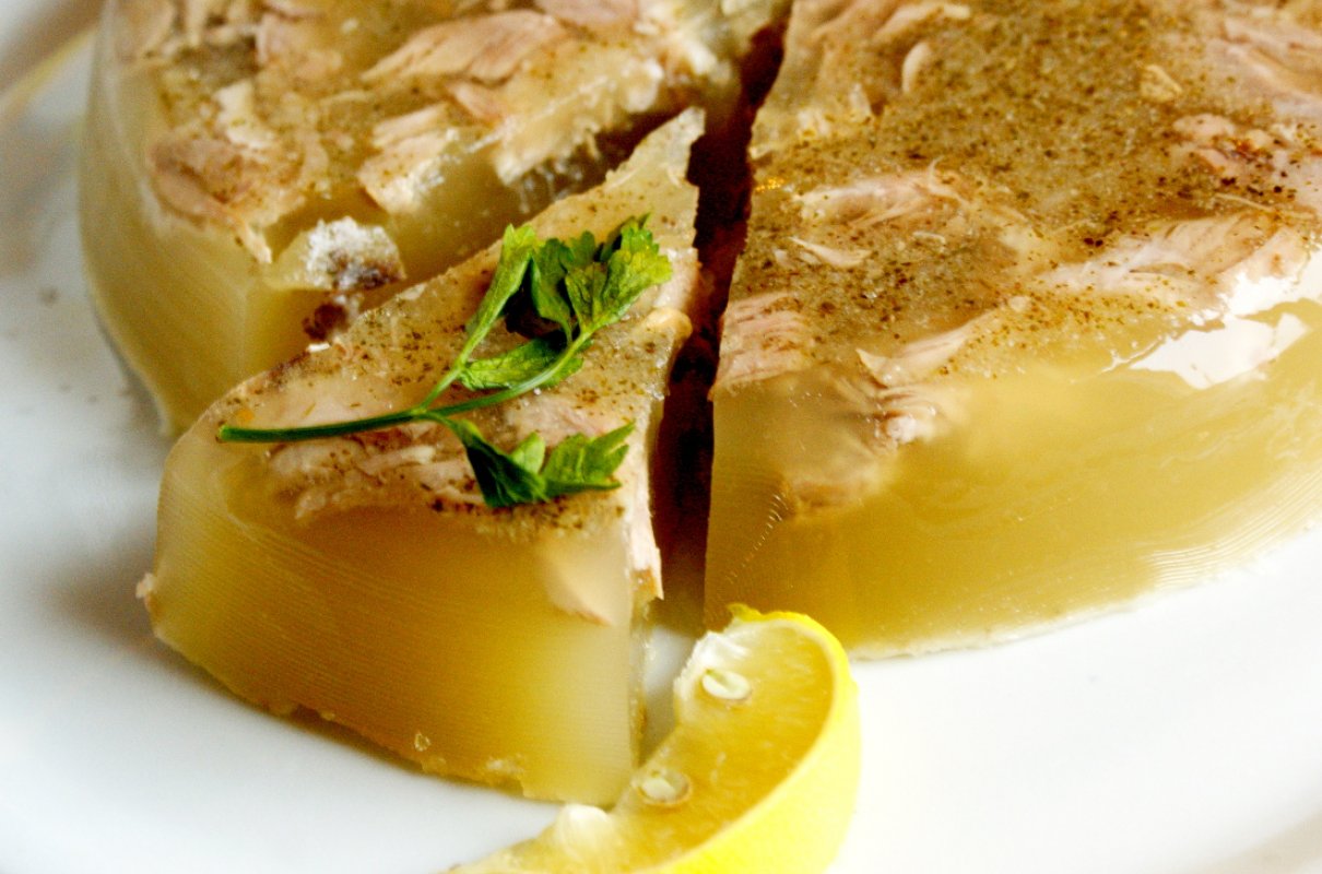 Ślunski galert (galareta z nóżek)