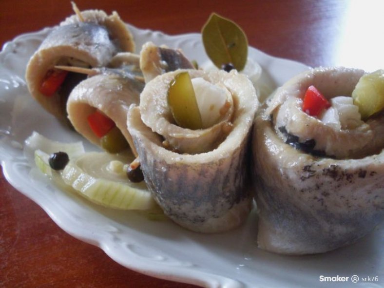 Rolmopsy w zalewie octowej