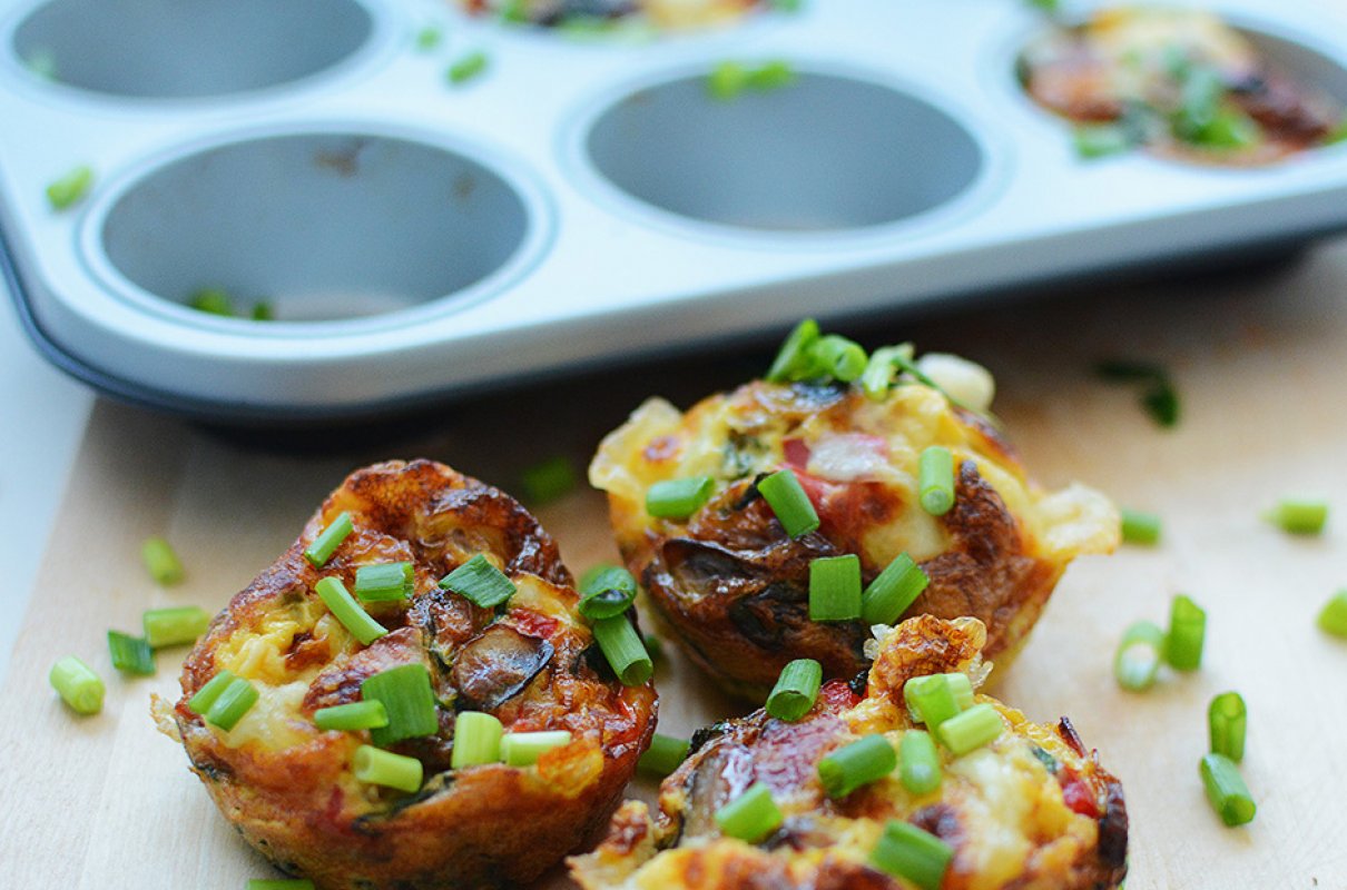 Pomysł na śniadanie – muffinki jajeczne