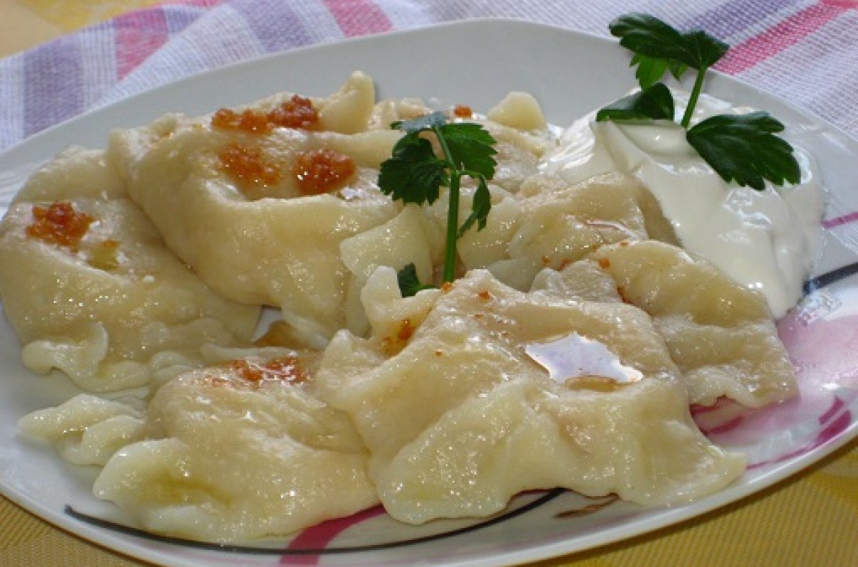 Ruskie pierogi.