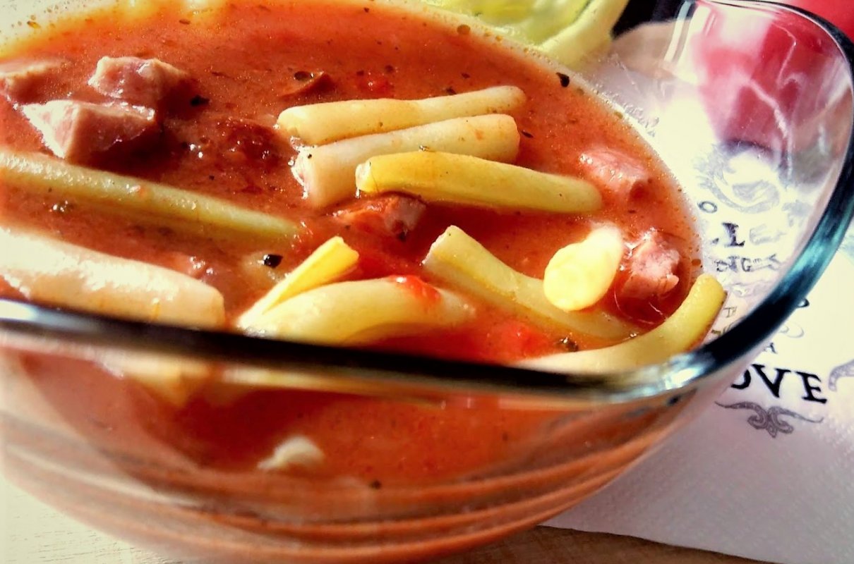 Szparagowa fasolka w bretońskiej odsłonie