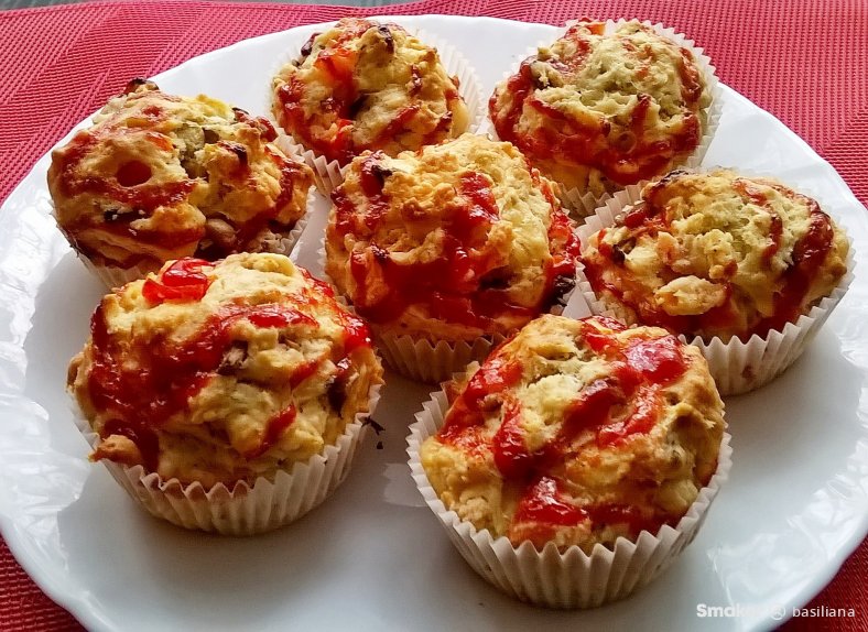 Muffiny pizzowe