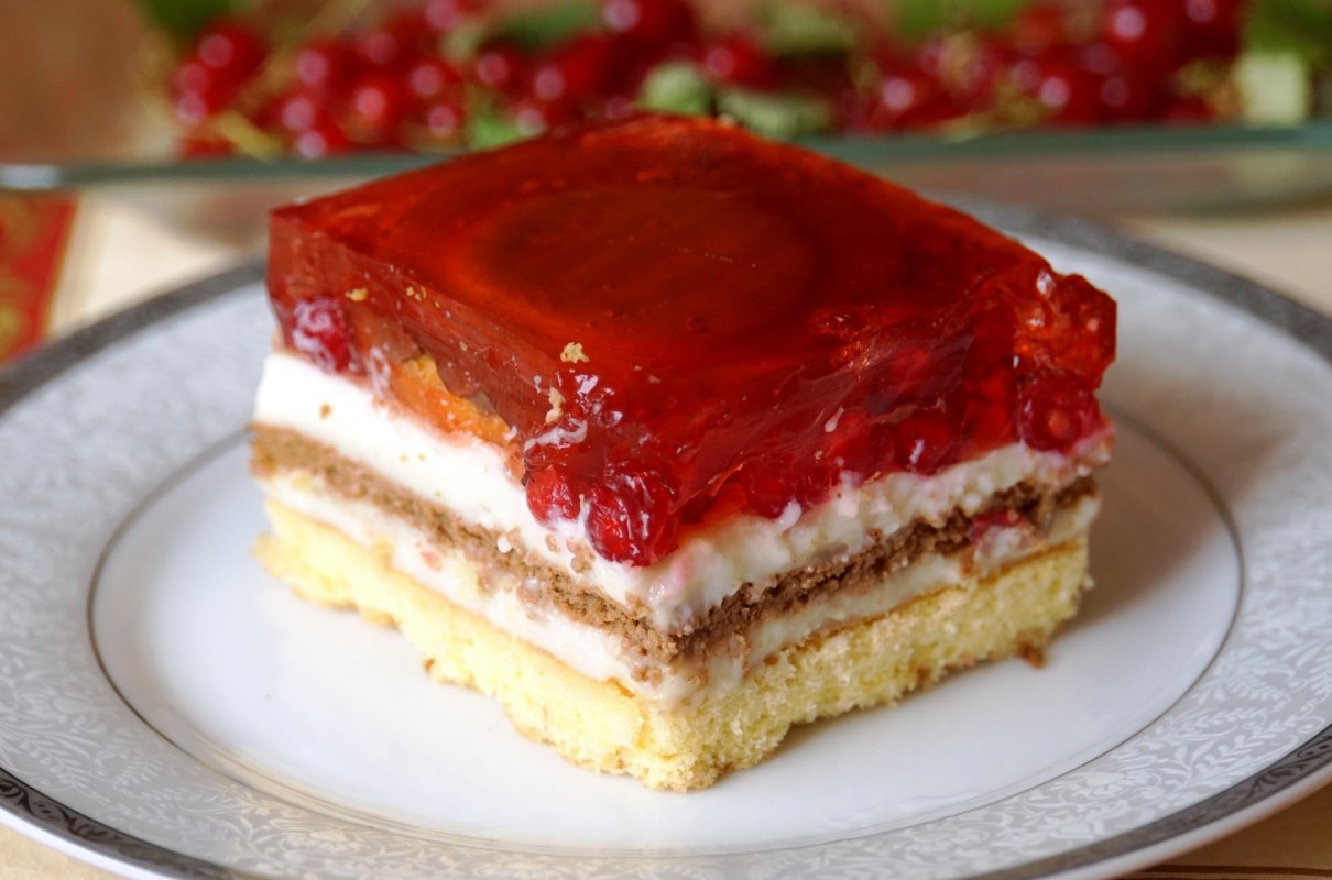 Ciasto "Porzeczkowa pychota"