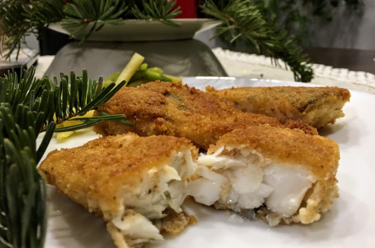 Filet z sandacza w chrupiącej panierce