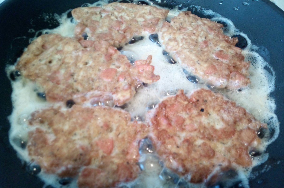 Placuszki z bułki tartej