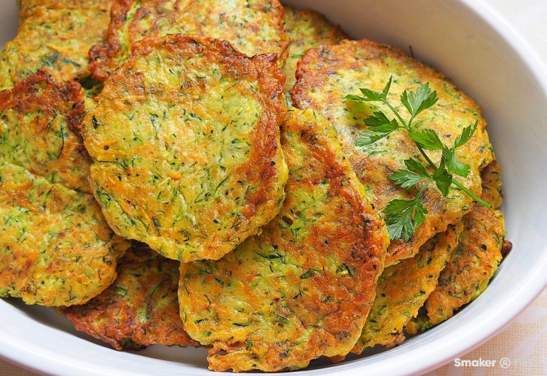 Placki z cukinii i marchewki