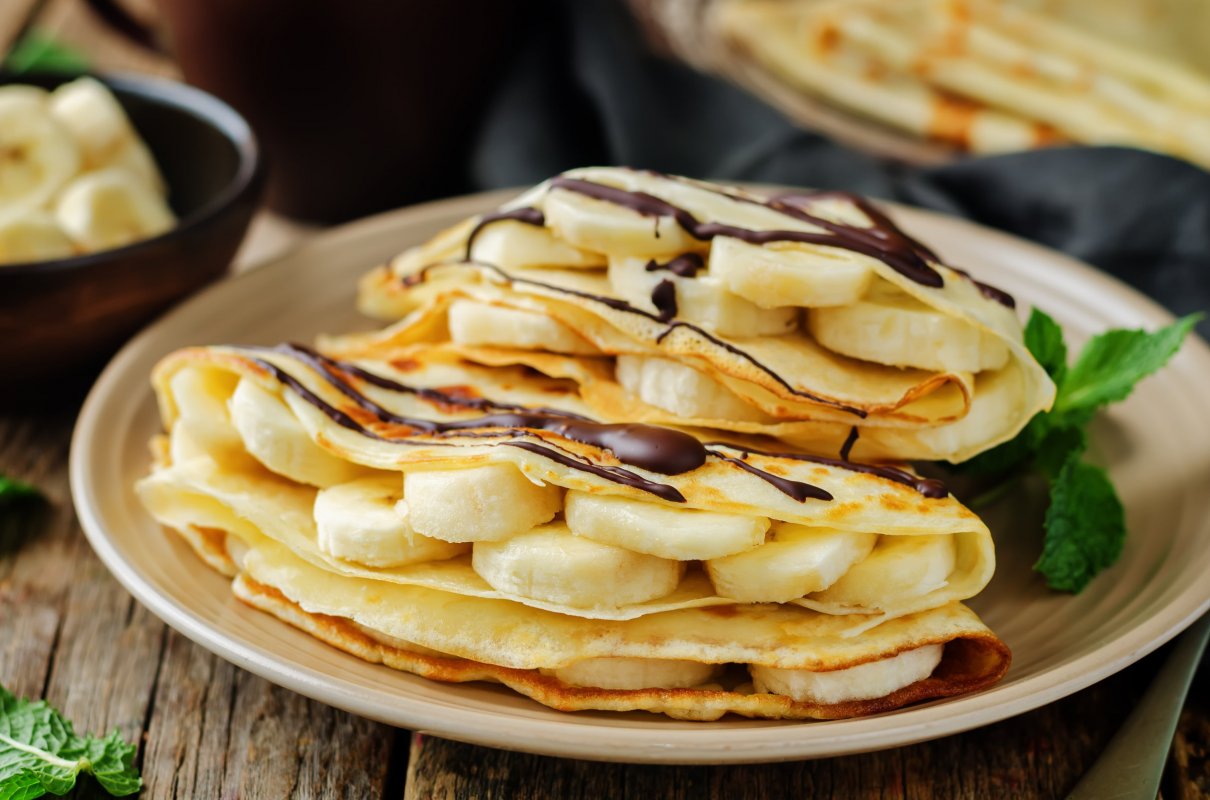 Naleśniki z bananami