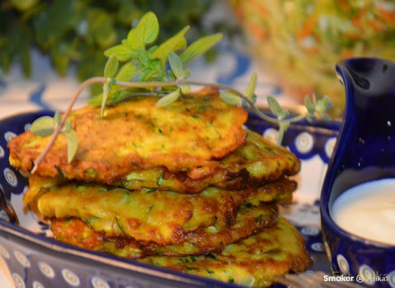 Placki z cukinii i marchewki