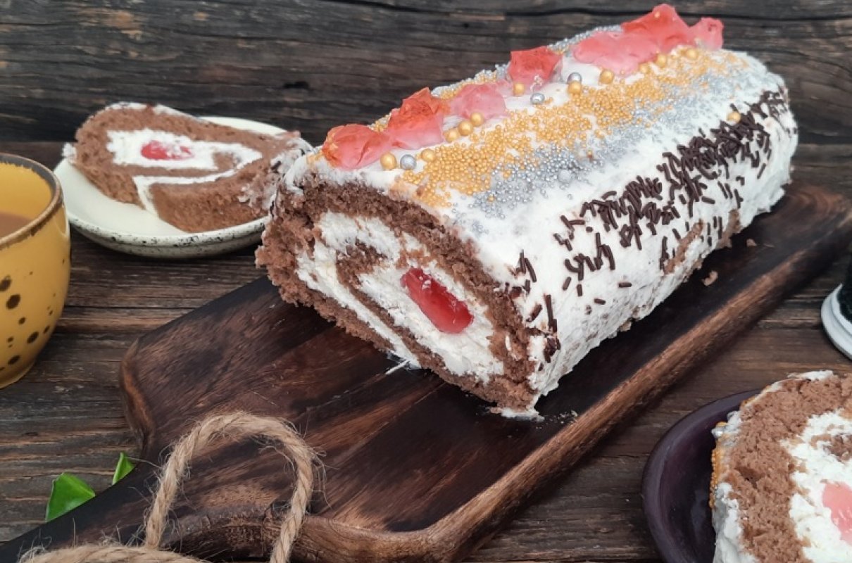 Klasyczna rolada która zawsze się udaje. Proste i pyszne ciasto dla ...