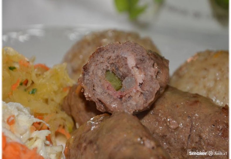 Zrazy radziwiłłowskie czyli zrazy wołowe zawijane