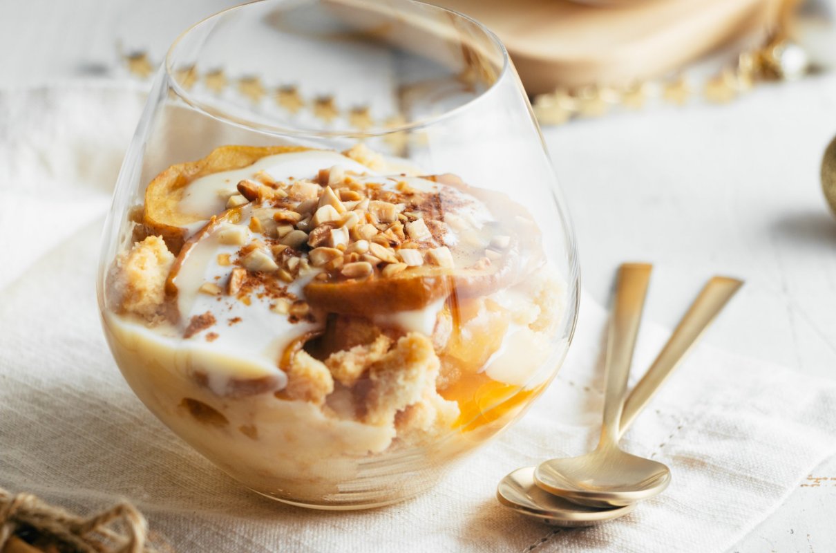 Fit deser w szklance