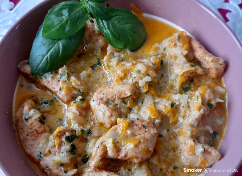 Filet z kurczaka z warzywami