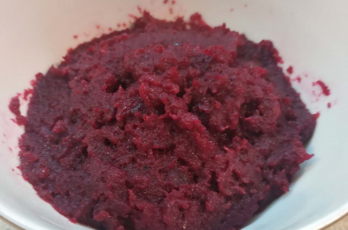 Puree z buraka
