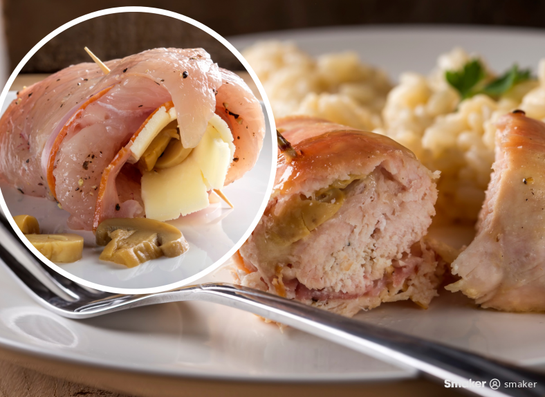 Roladki drobiowe z piekarnika