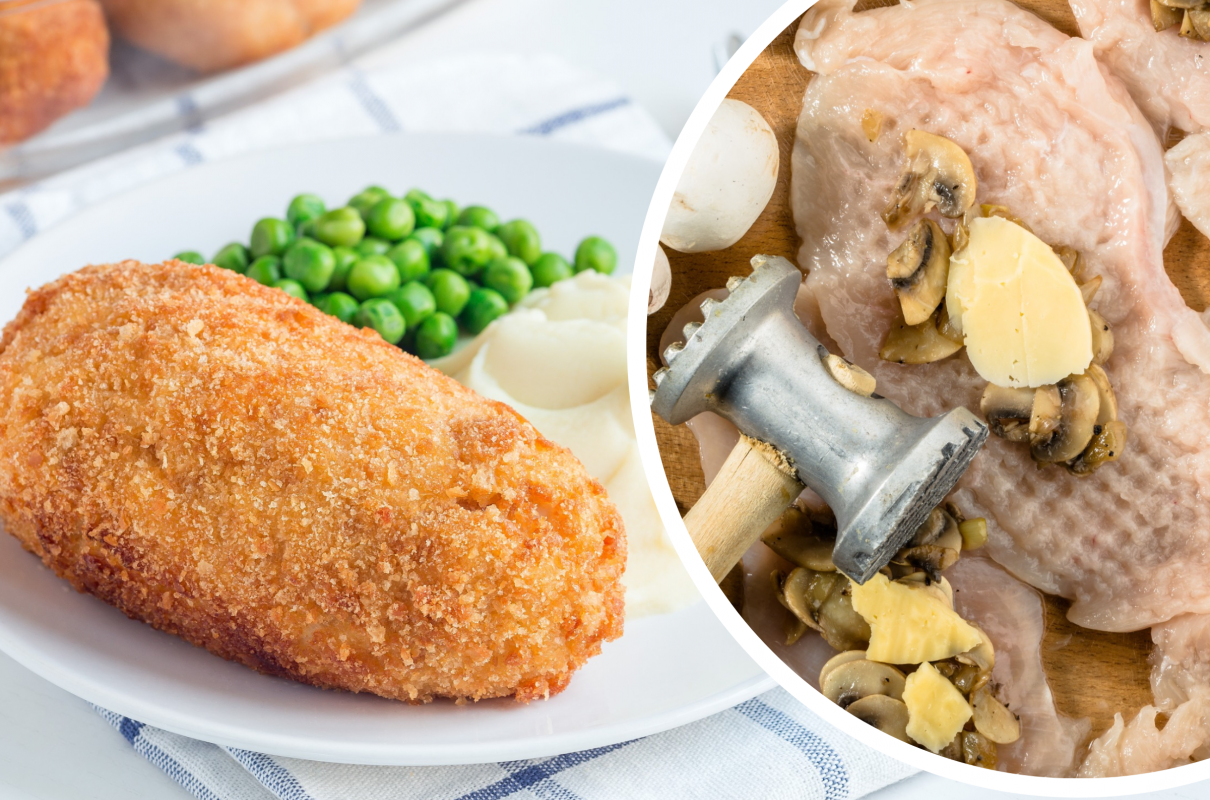 Dewolaj z serem i pieczarkami