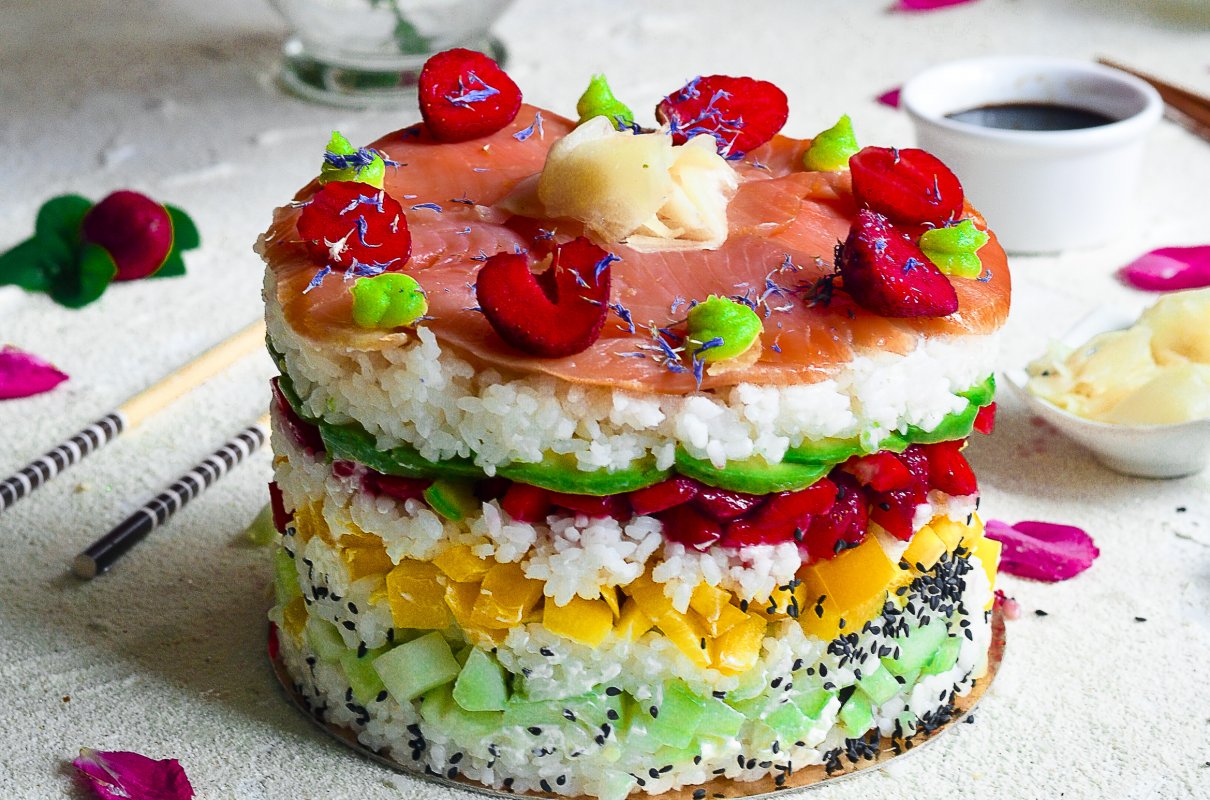 Tort sushi