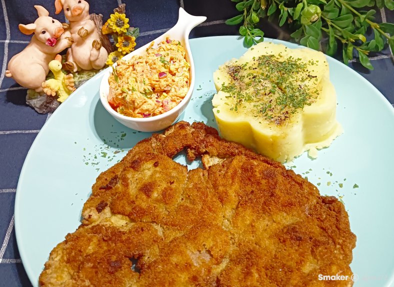 Kotlet jak schabowy z karkówki