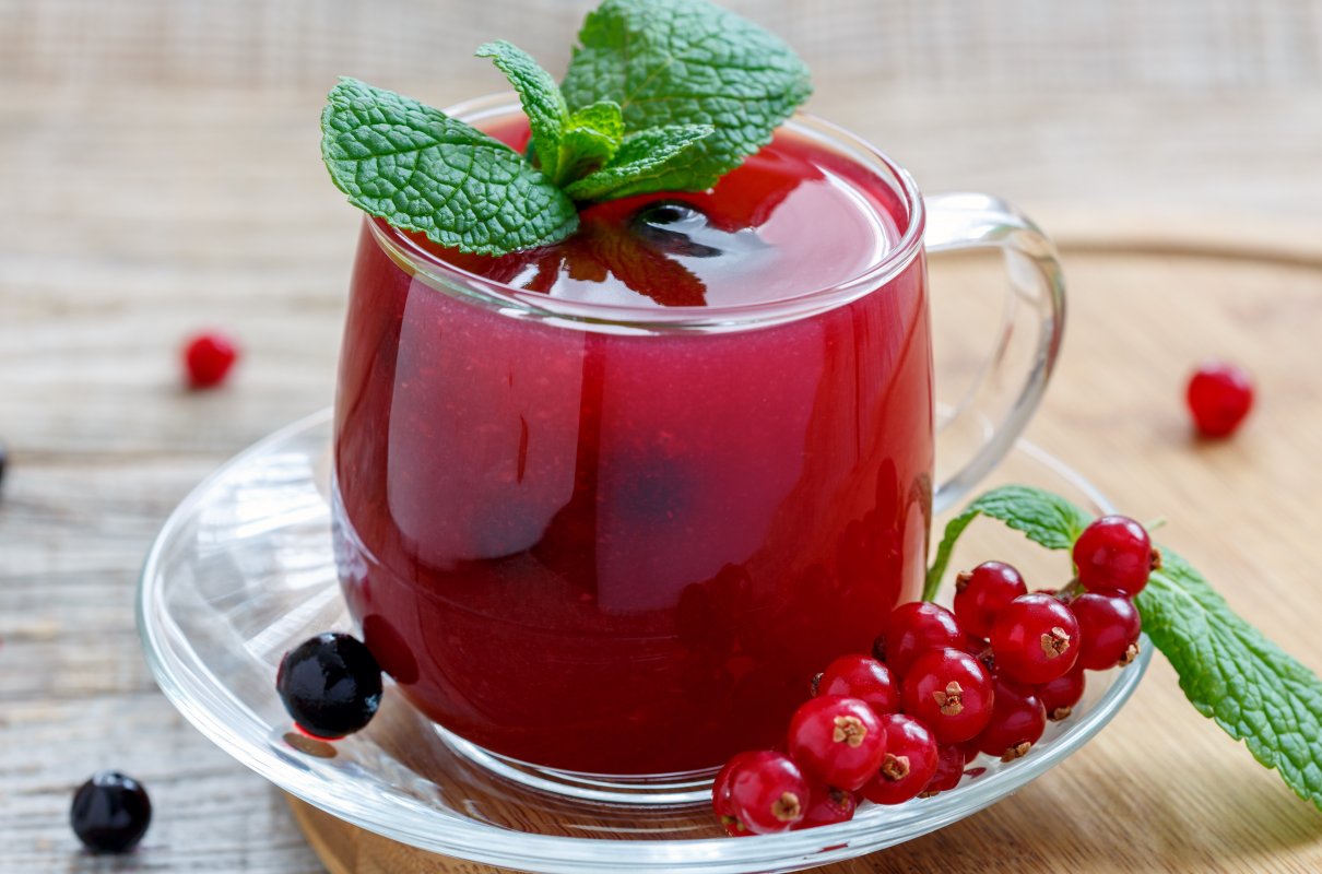 Kisiel domowy z soku