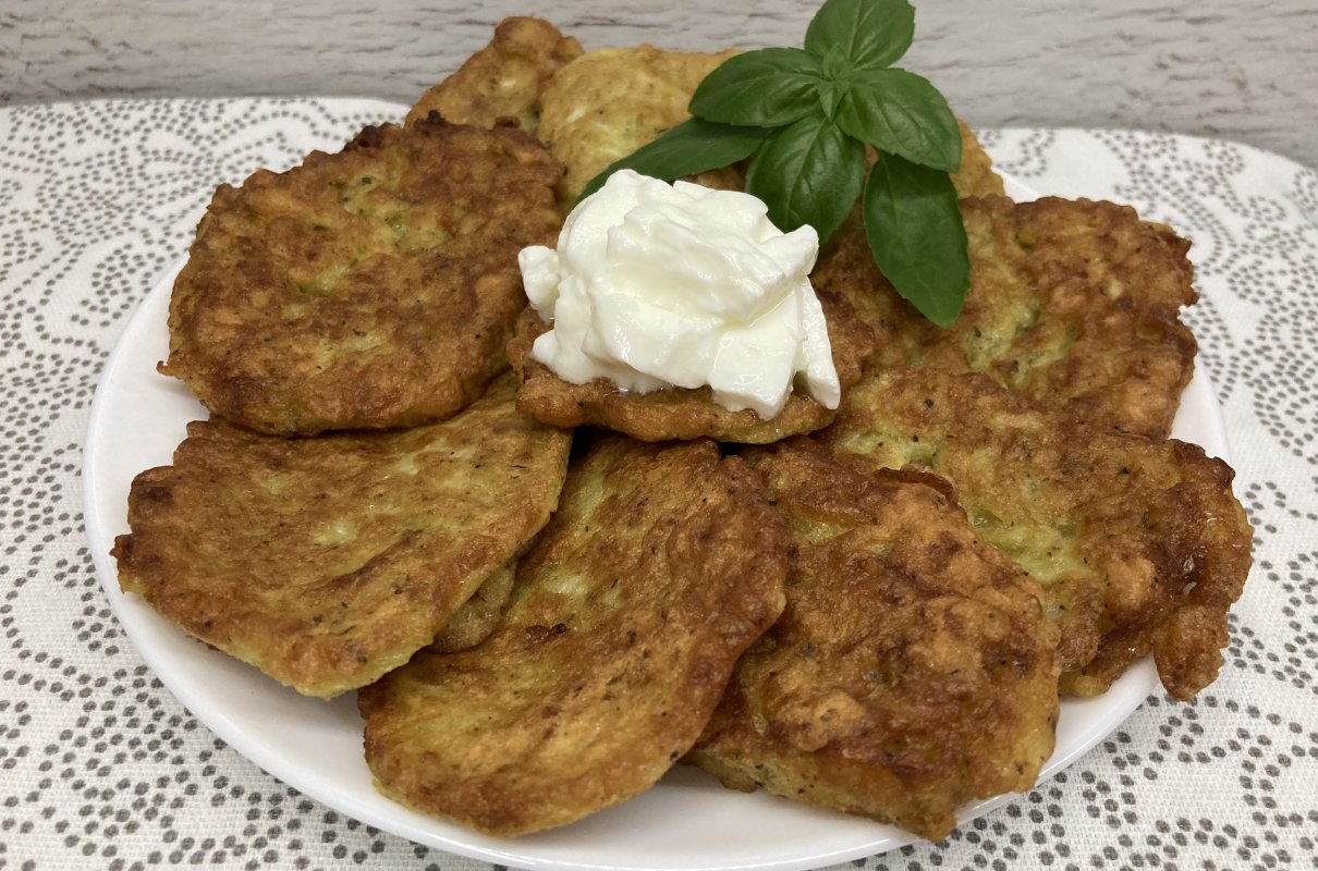 Szybkie placki z cukinii