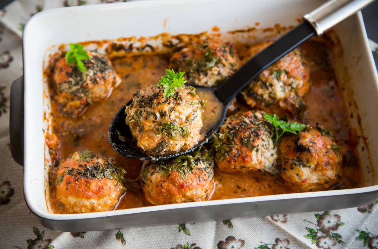 Obiad z mięsa mielonego