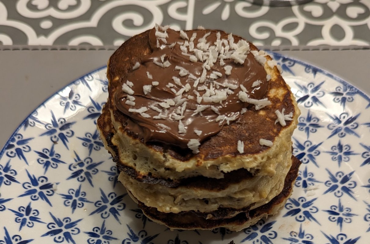 Bananowe placki mocy