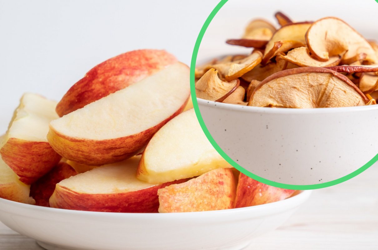 Jakie właściwości mają suszone jabłka? Jak zrobić domowe chipsy jabłkowe?