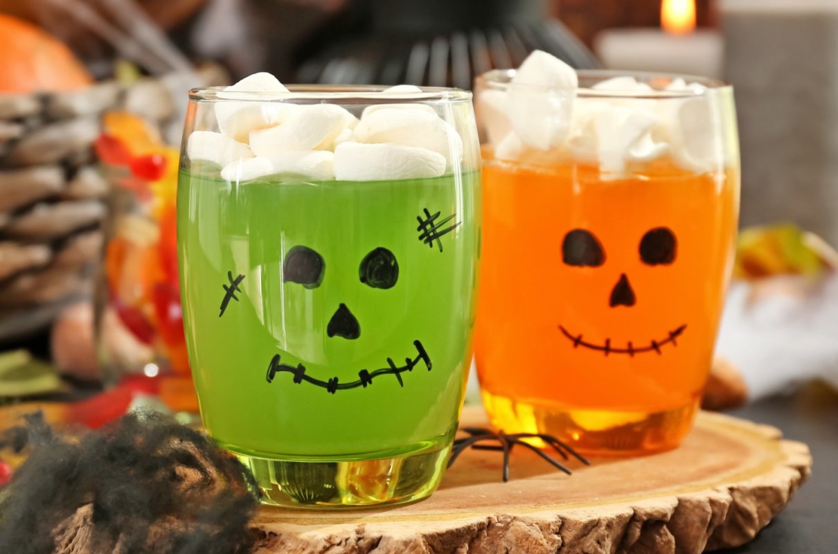 Sok z żuka, czyli zielony napój na Halloween