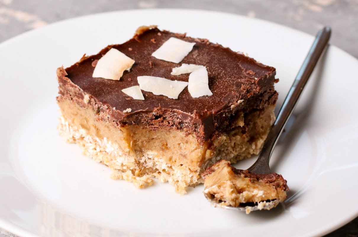 Twix bez pieczenia