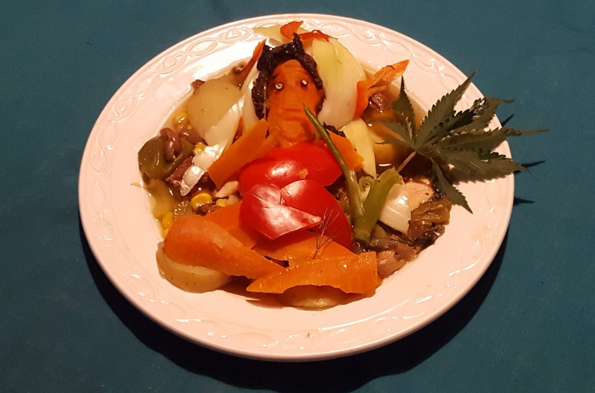 Sagamite, tradycyjny gulasz gościnny indian