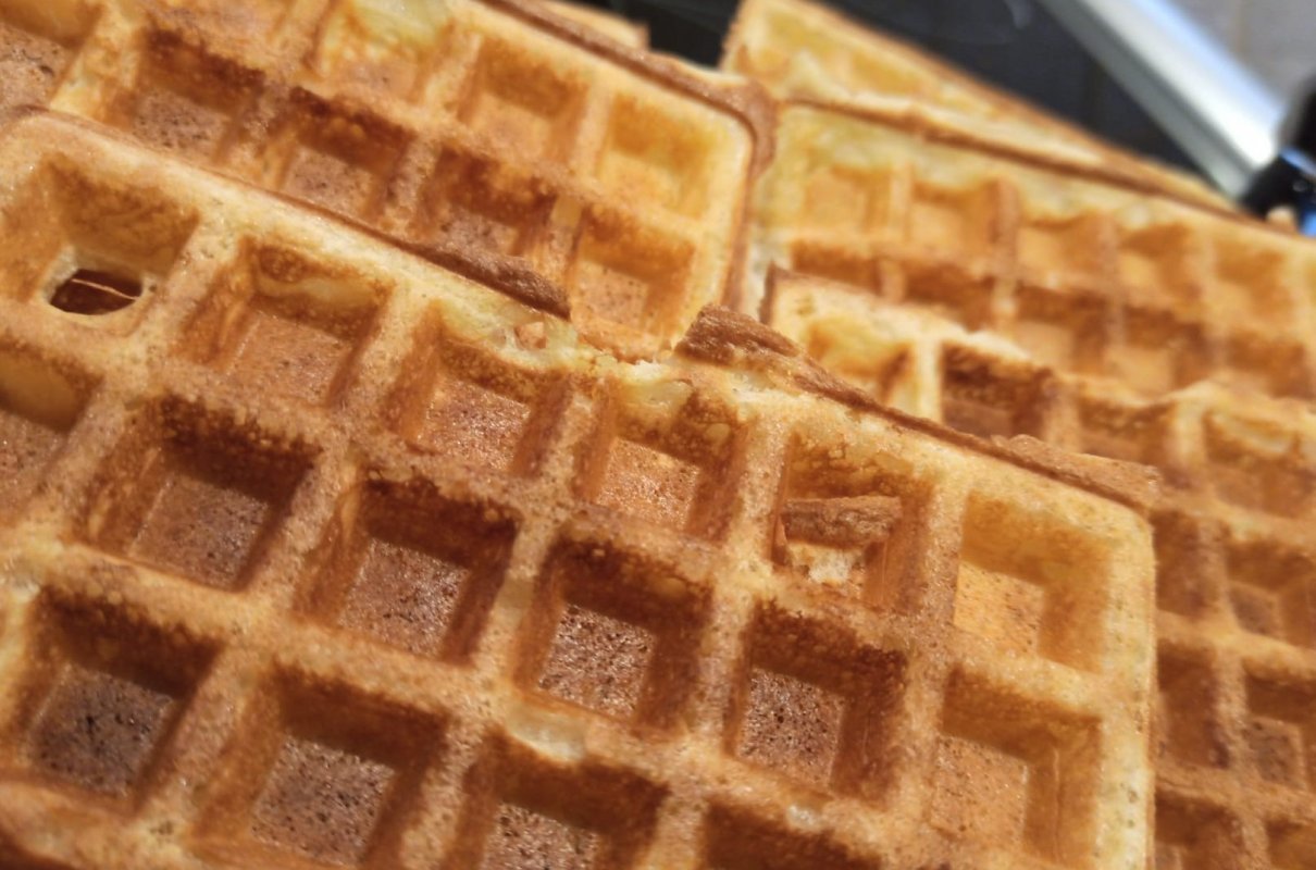 Niskokaloryczne gofry