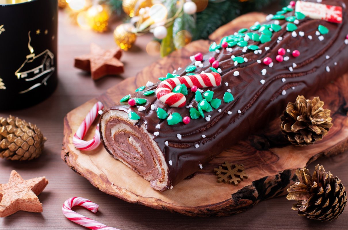 Bożonarodzeniowe polano