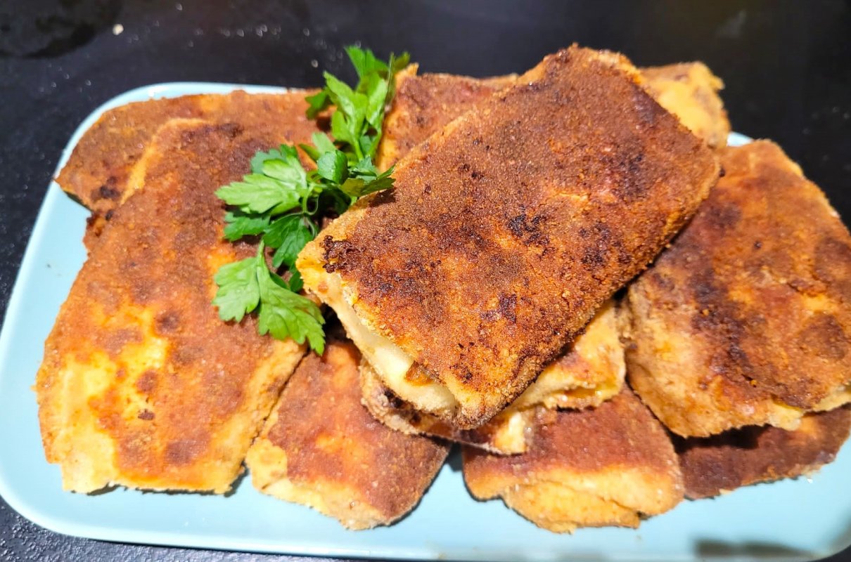 Krokiety z mięsem i grzybami - urodzinowe