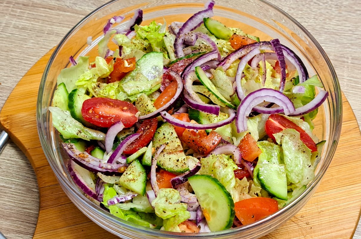 Sałatka do fast food Kapsalon