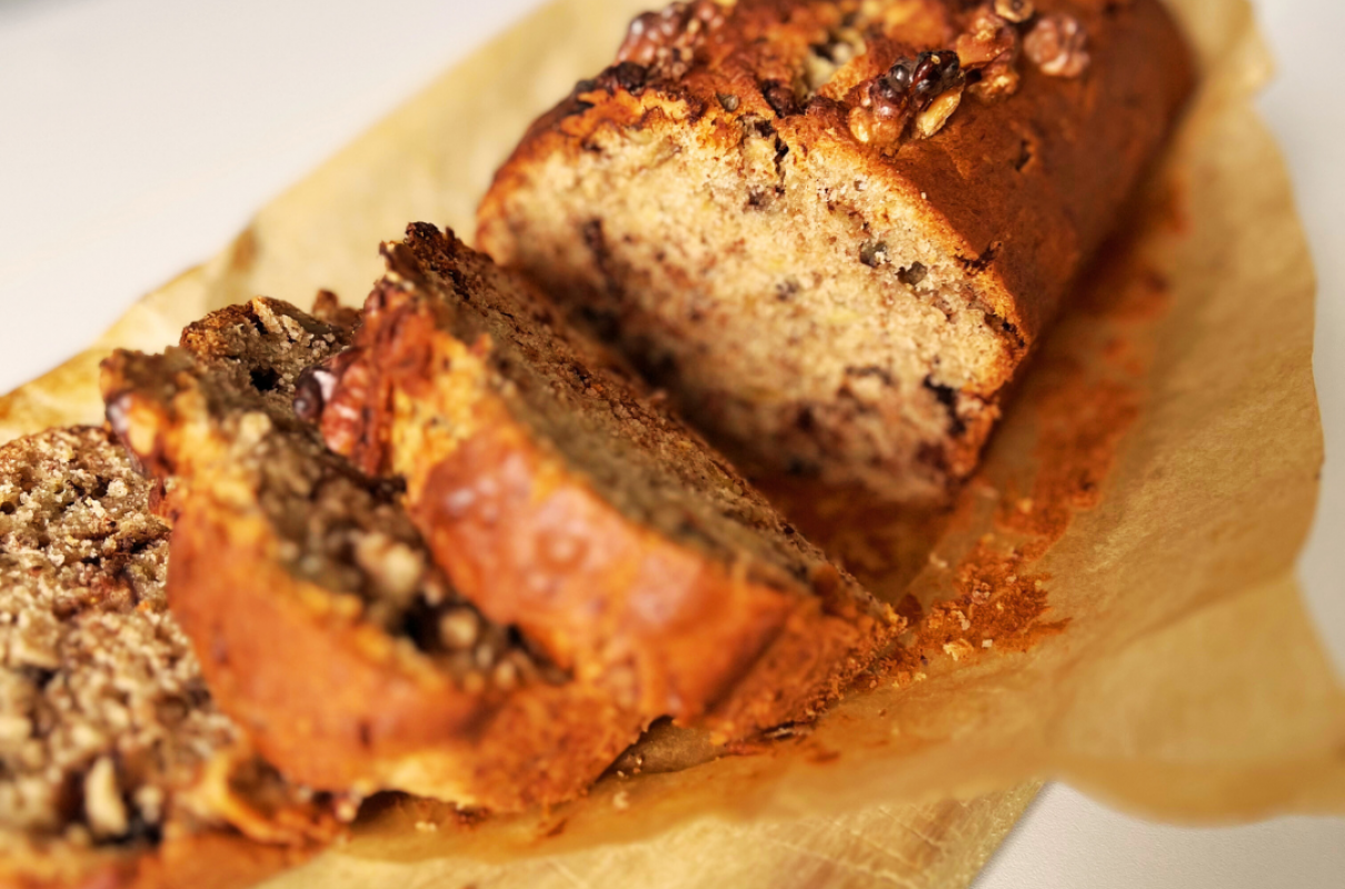 Prosty i szybki przepis na chlebek bananowy