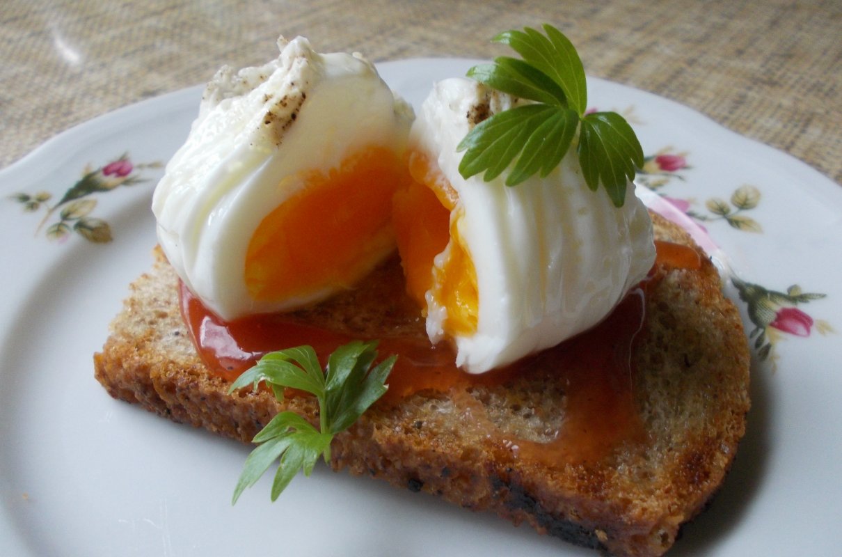 Idealne jajko w koszulce