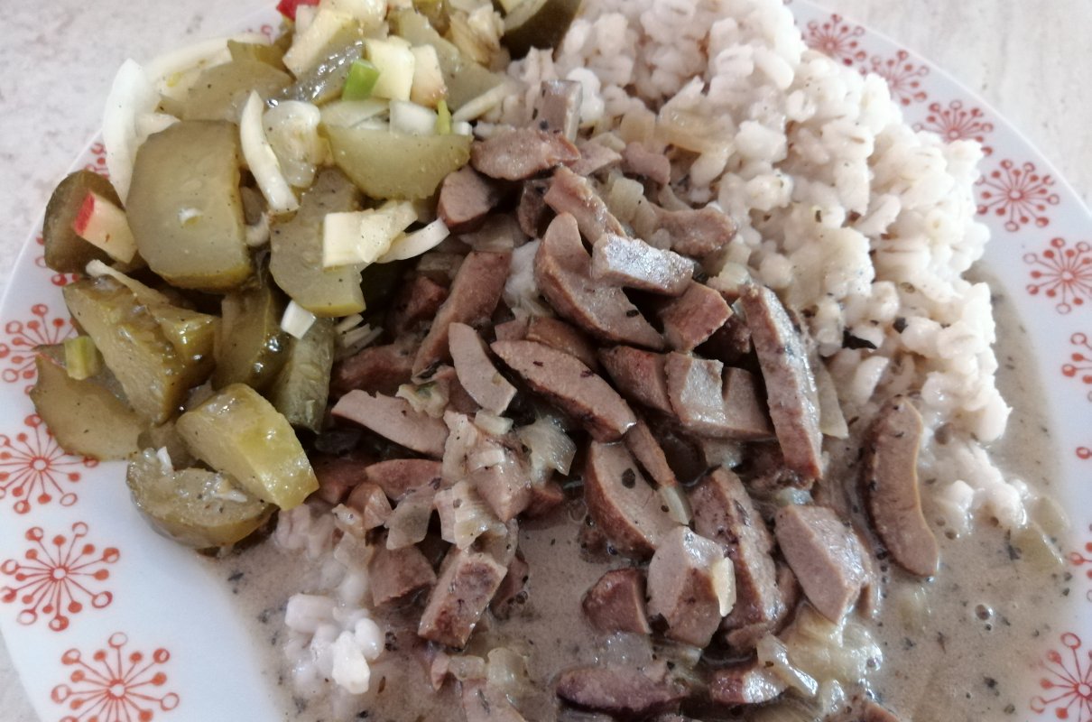 Cynadry wieprzowe duszone