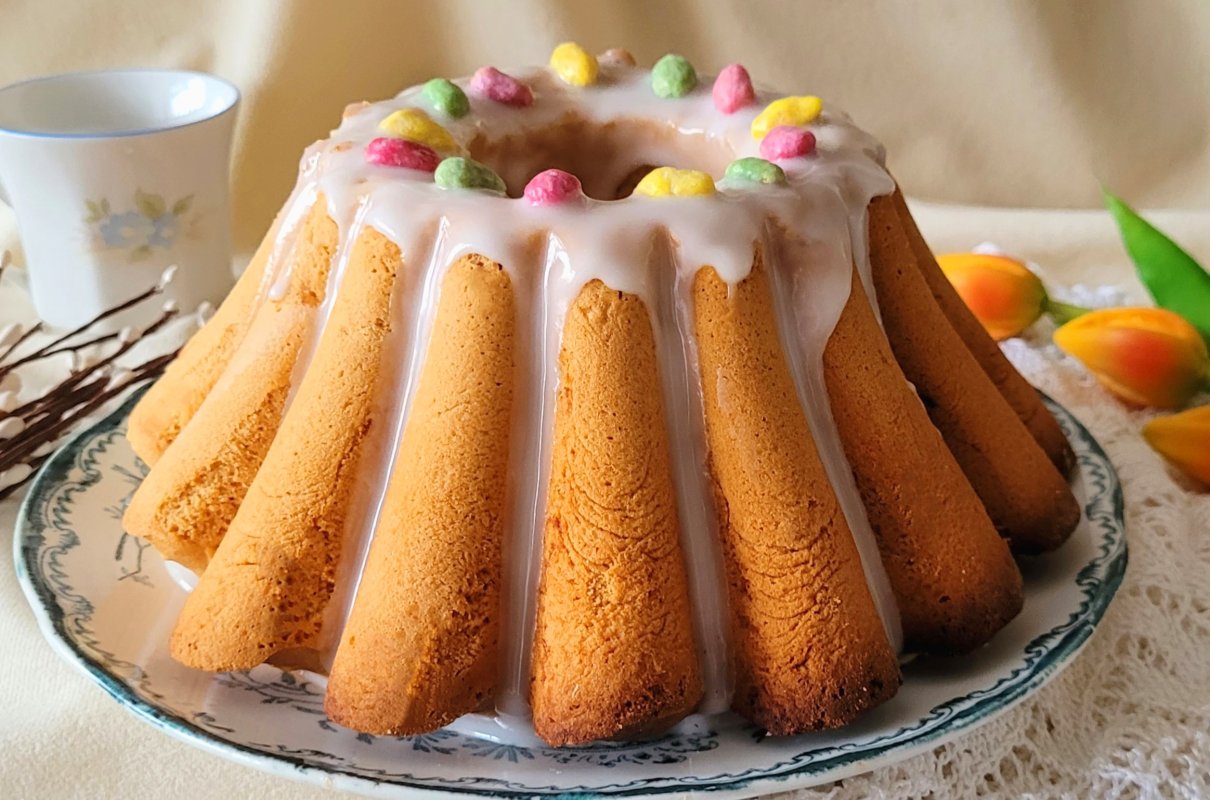 Babka poznańska cytrynowa