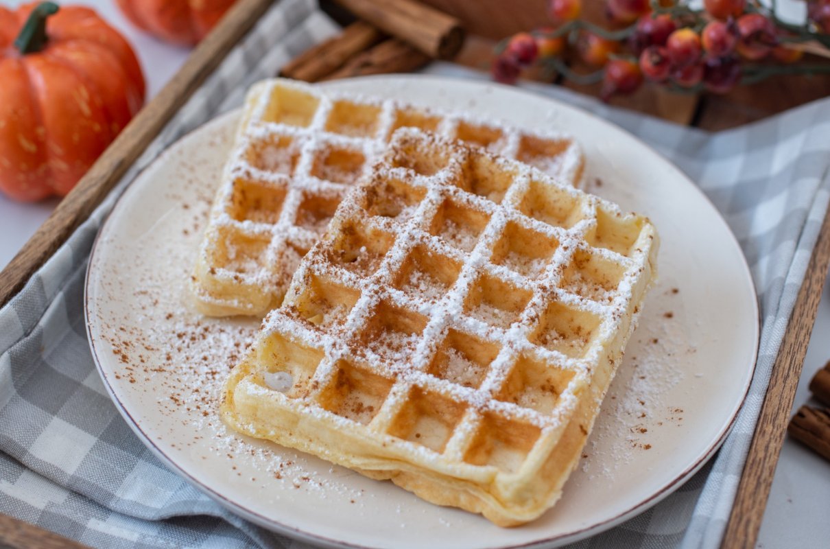 Gofry pumpkin spice latte