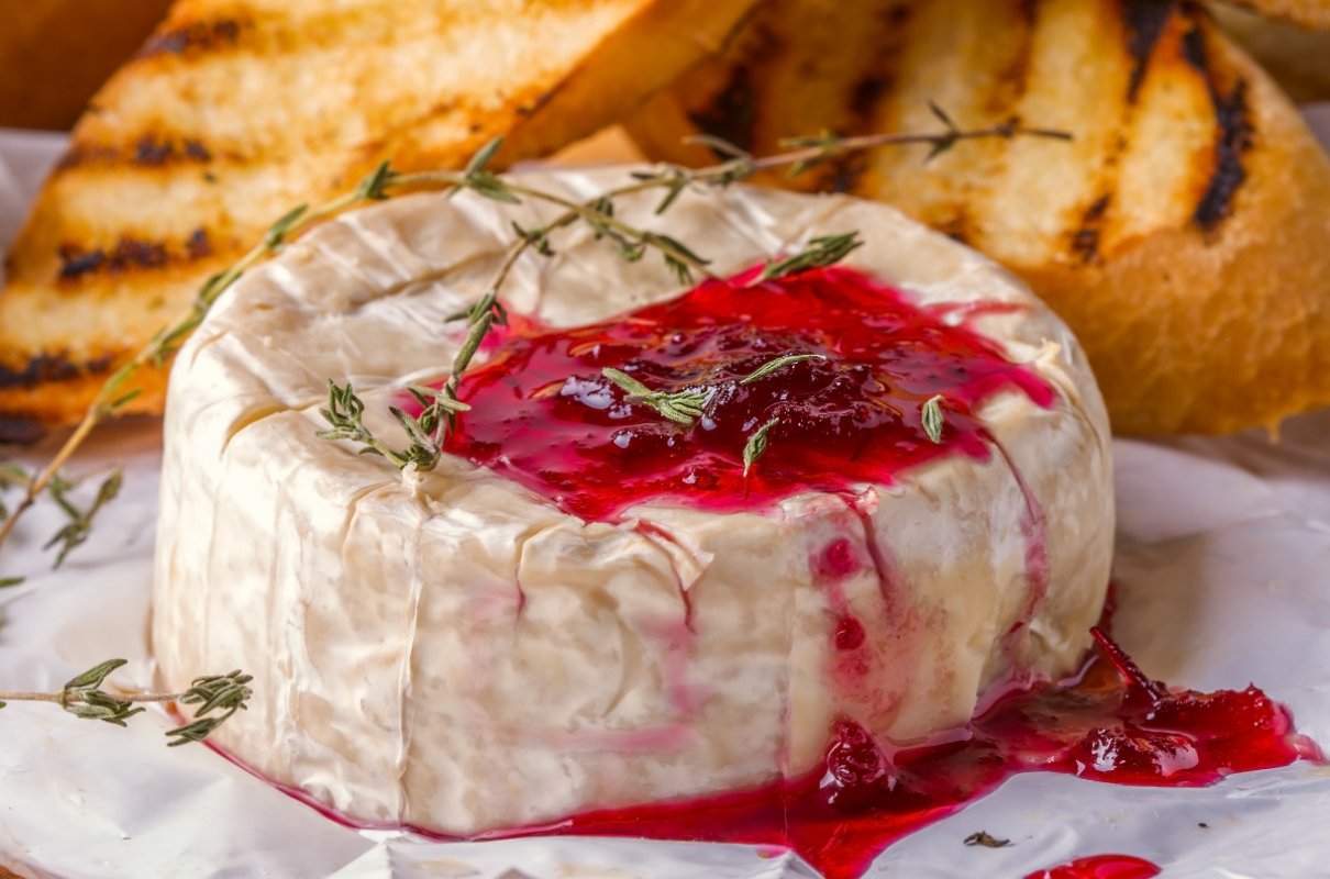 Pieczony camembert