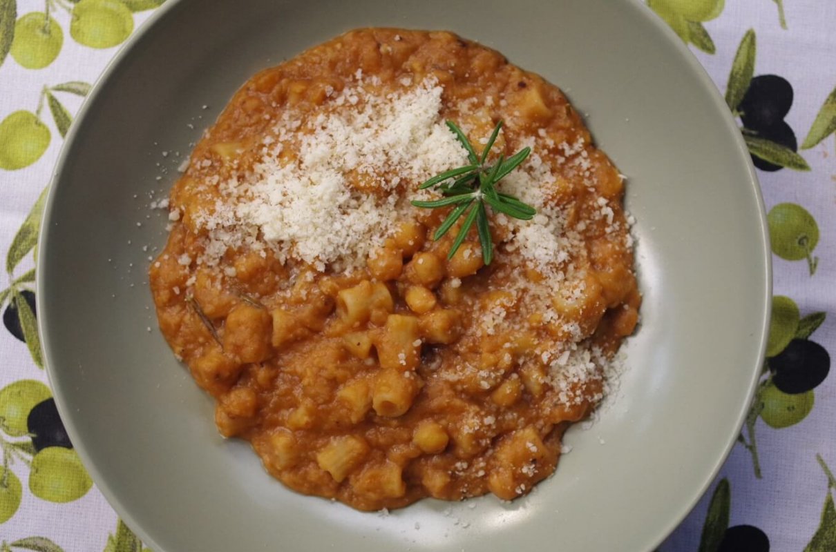 Pasta e ceci, czyli makaron z ciecierzycą