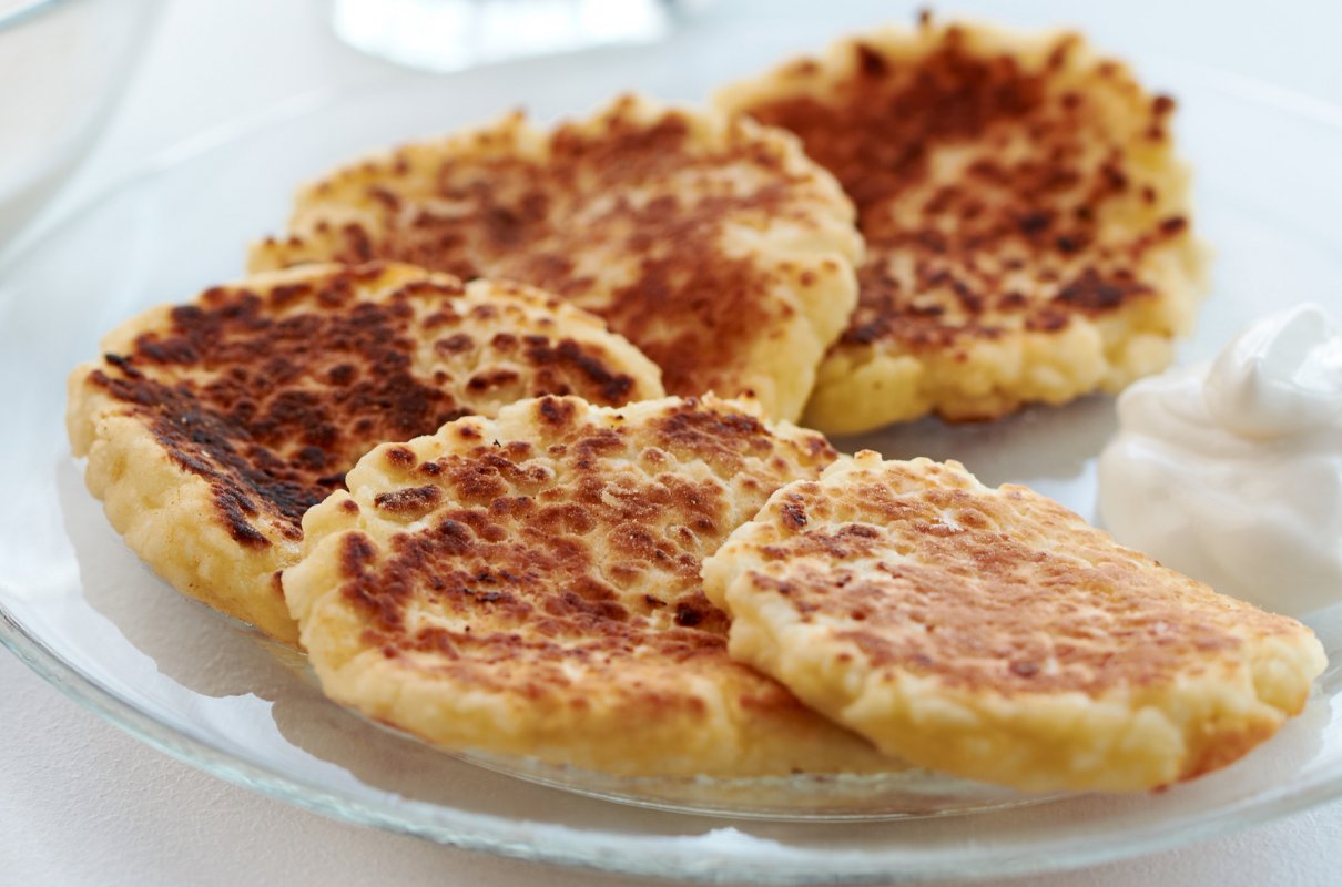 Placki z kaszy manny