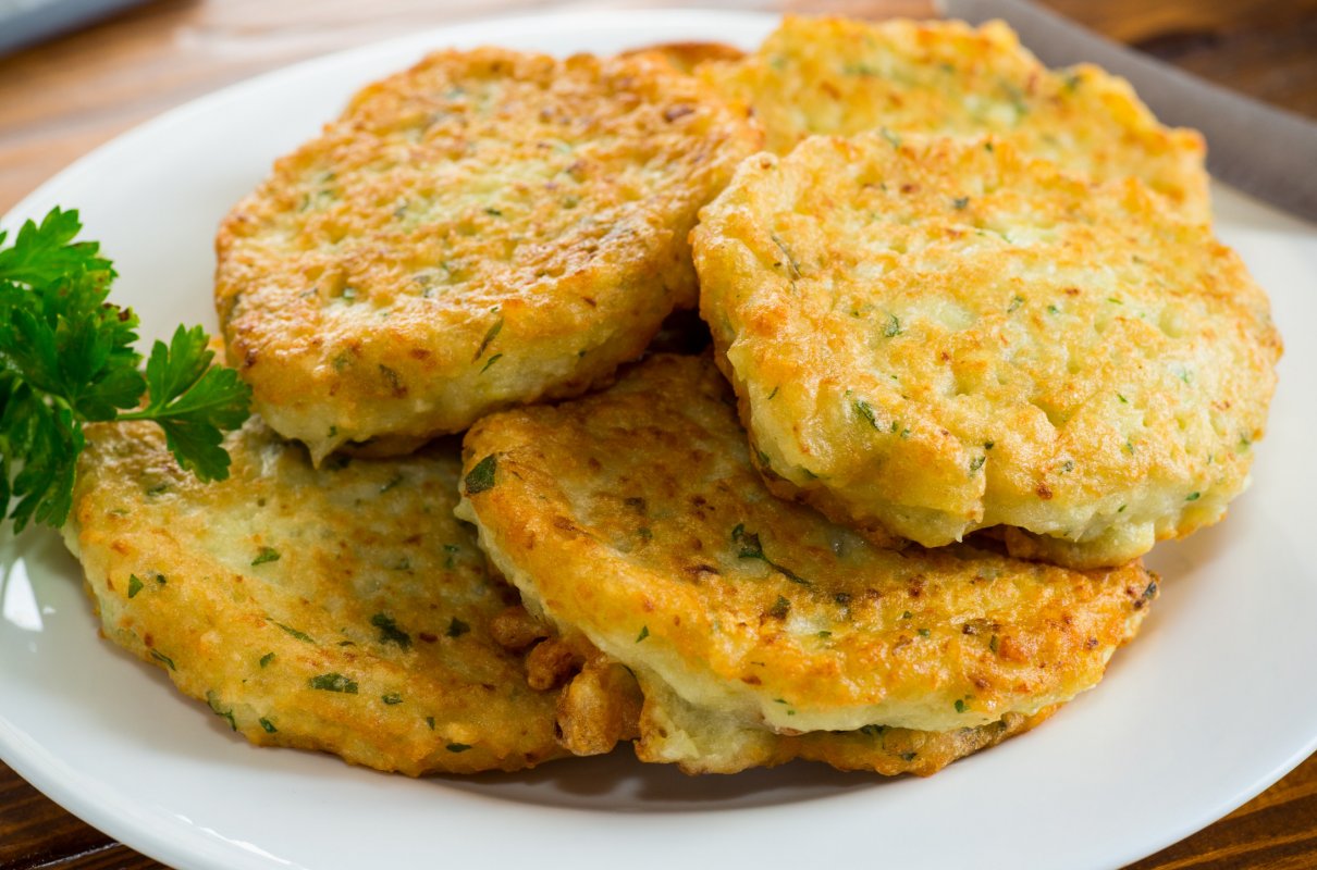 Placki z kalafiora i ziemniaków