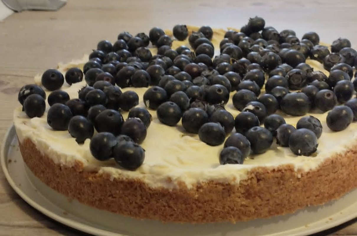 Tarta z borówkami